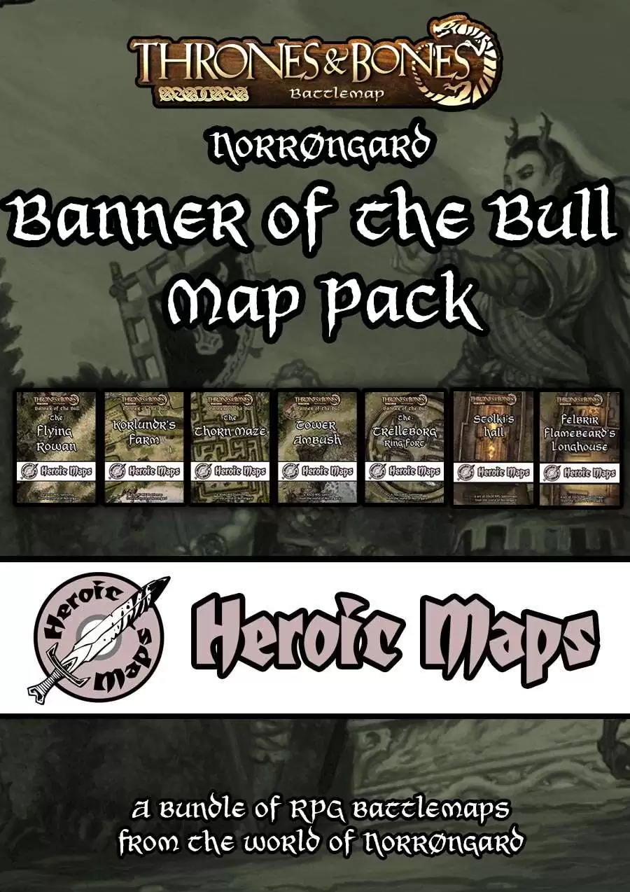 Heroic Maps - Norrøngard: Banner of the Bull Map Pack [BUNDLE] - Heroic ...