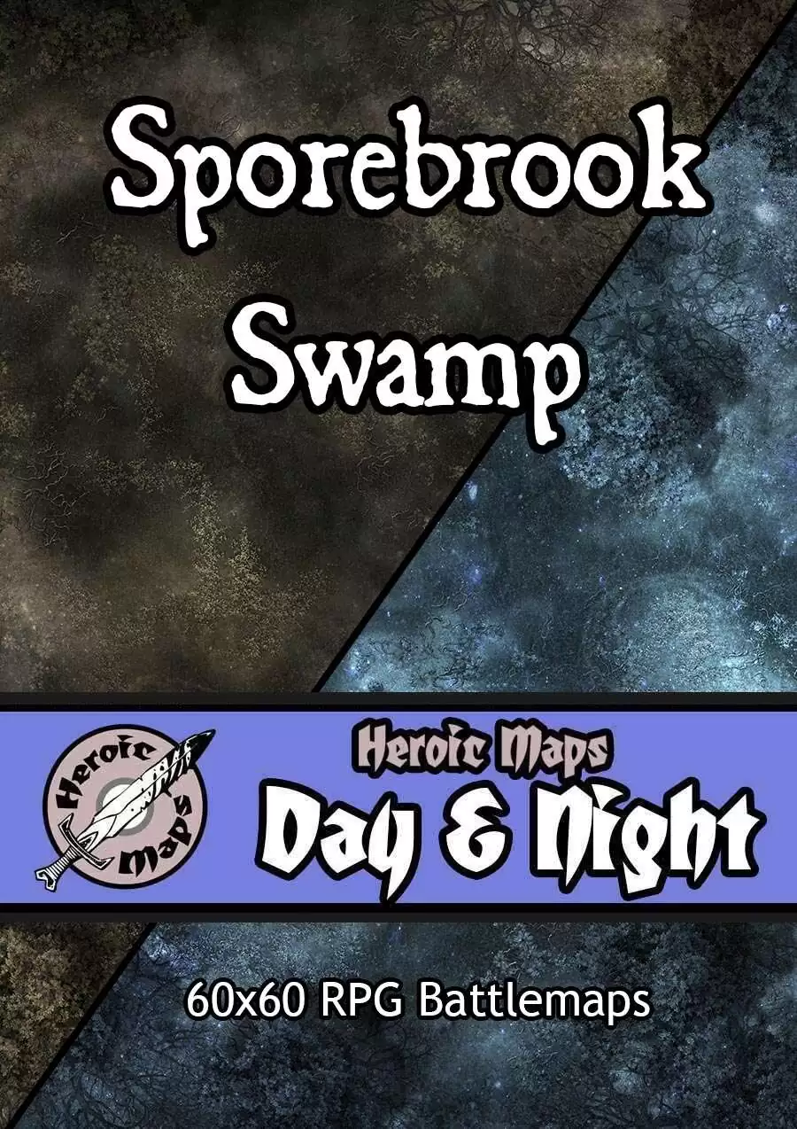 Heroic Maps - Day & Night: Sporebrook Swamp - Heroic Maps | Wilderness ...
