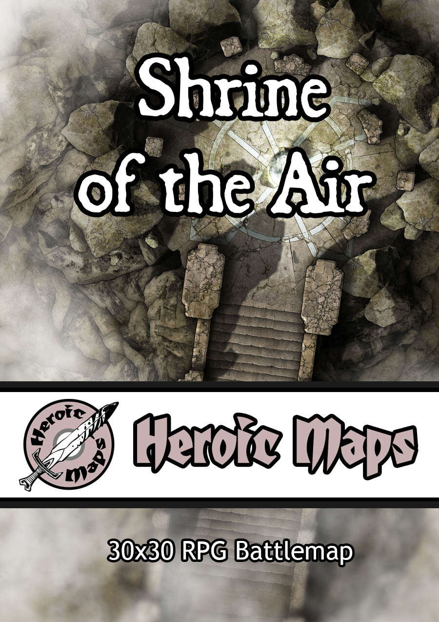 Heroic Maps - Shrine of the Air - Heroic Maps | Ruins | Temples ...