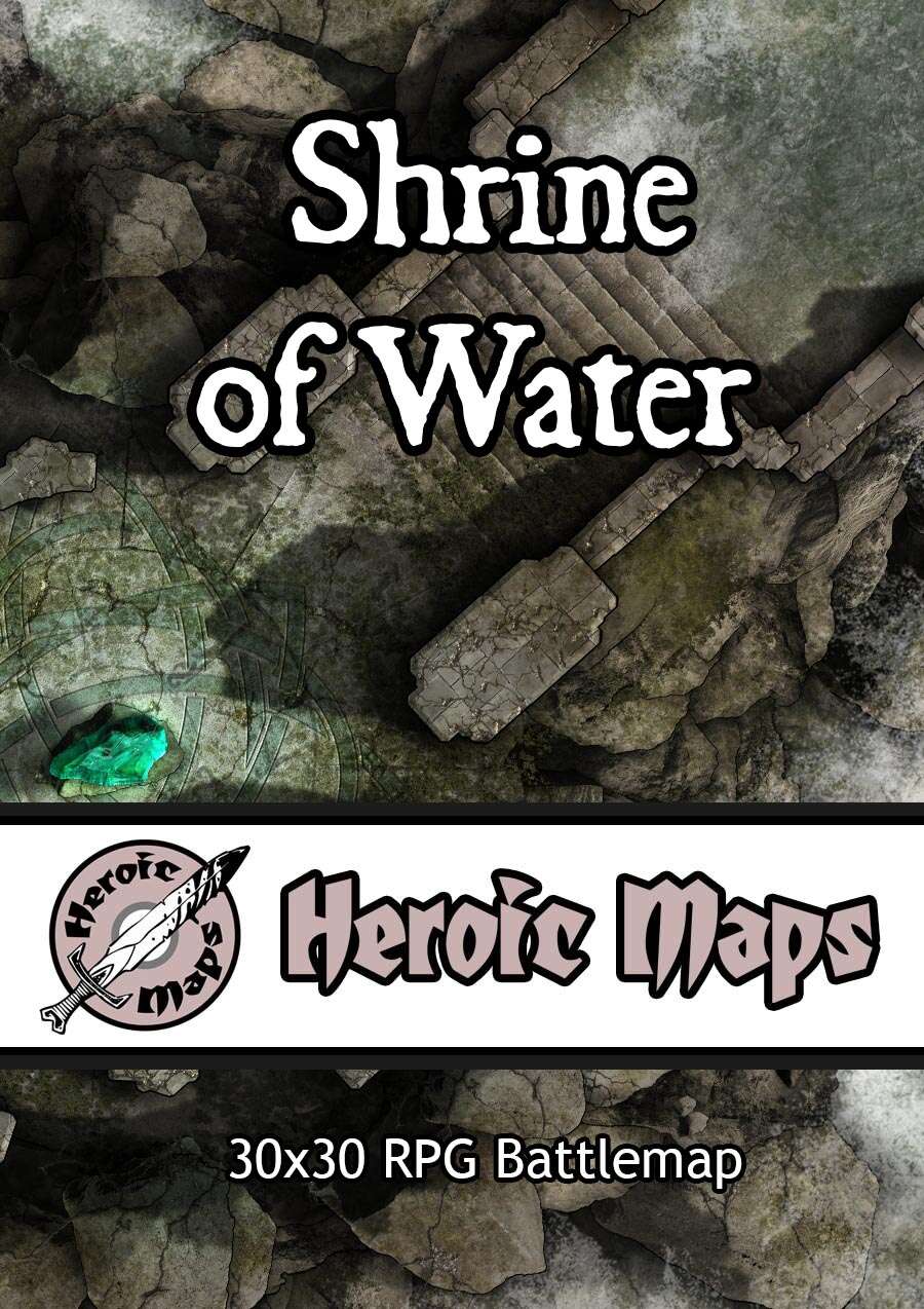 Heroic Maps - Shrine of Water - Heroic Maps | Ruins | Temples ...