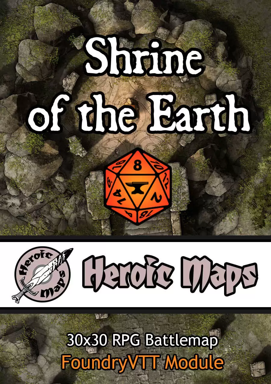 Heroic Maps - Shrine of the Earth Foundry VTT Module - Heroic Maps ...