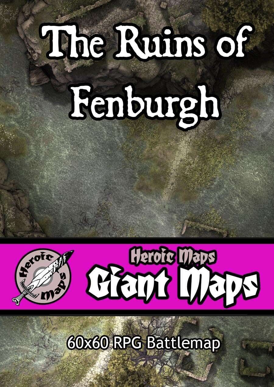 Heroic Maps - The Ruins of Fenburgh - Heroic Maps | Cities | Ruins ...