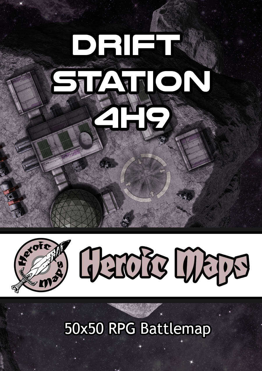 Heroic Maps - Drift Station 4H9 - Heroic Maps | Buildings | Sci-Fi ...