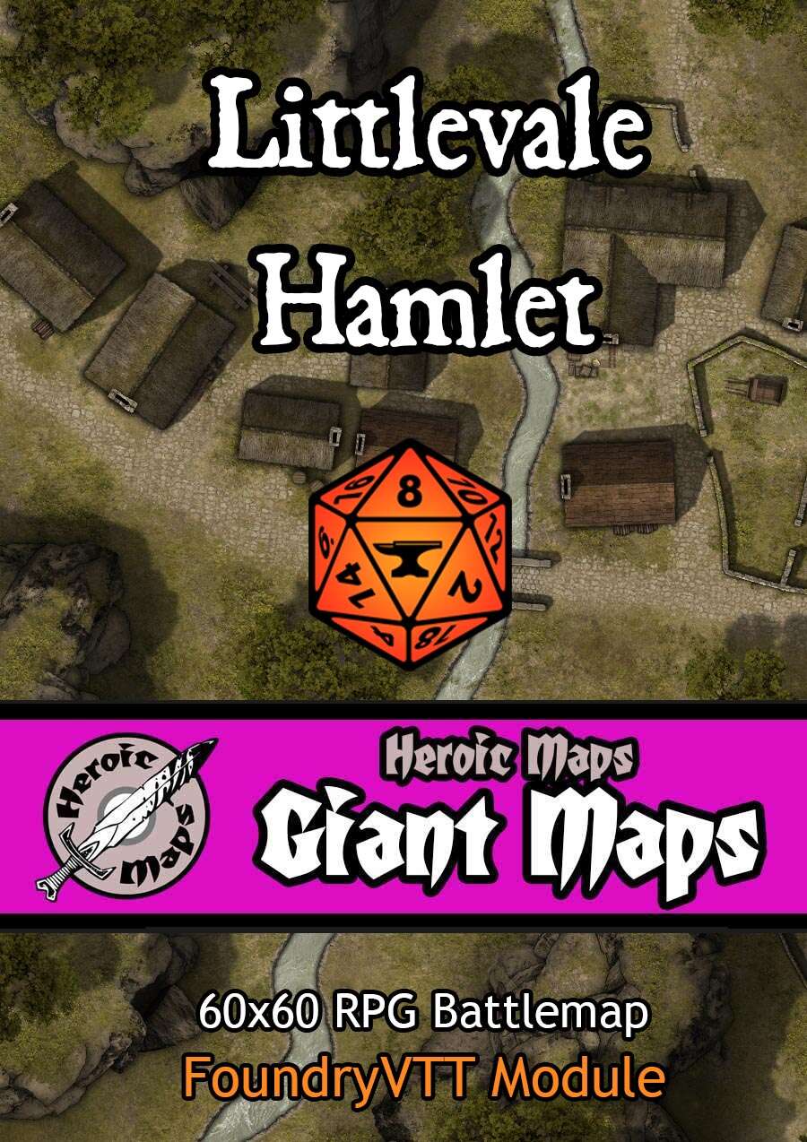 Heroic Maps - Littlevale Hamlet Foundry VTT Module - Heroic Maps ...