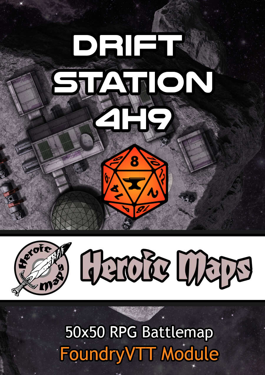 Heroic Maps - Drift Station 4H9 Foundry VTT Module - Heroic Maps ...