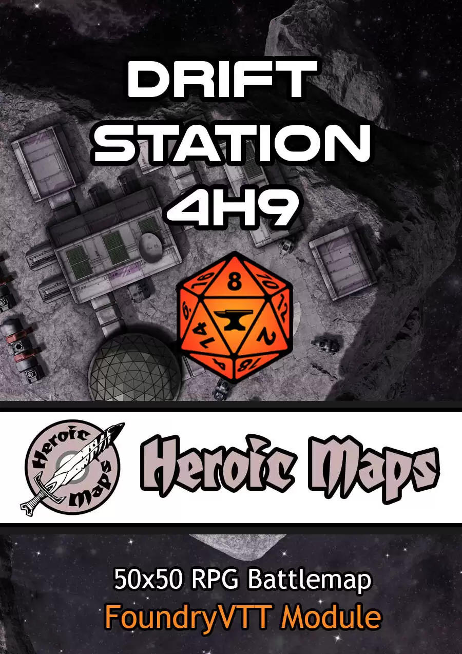 Heroic Maps - Drift Station 4H9 Foundry VTT Module - Heroic Maps ...