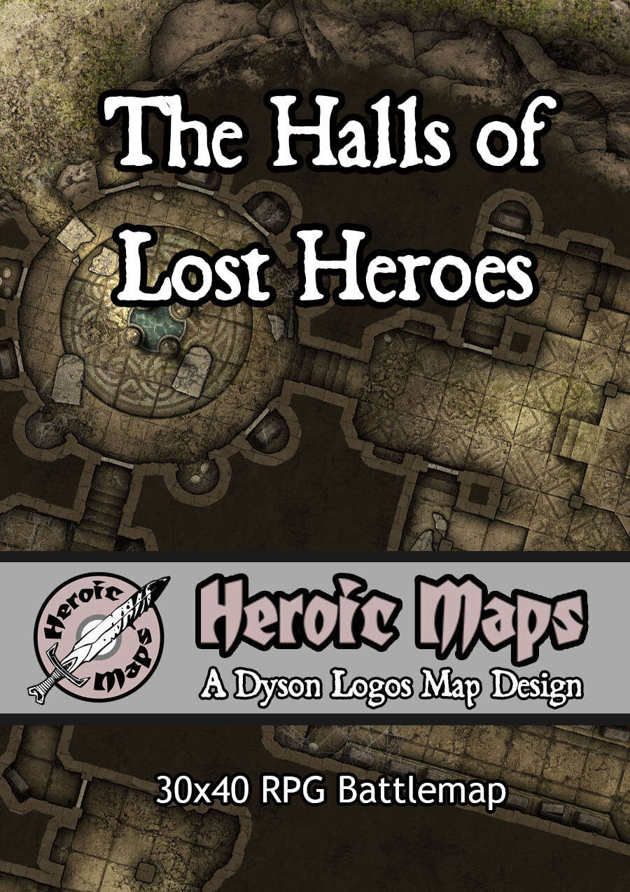 Heroic Maps - The Halls of Lost Heroes - Heroic Maps | Caverns ...