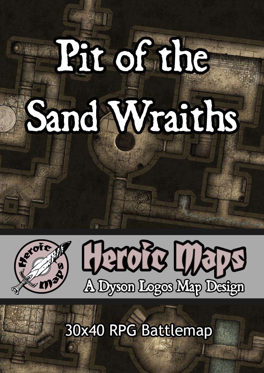 Heroic Maps - Pit of the Sand Wraiths - Heroic Maps | Caverns & Tunnels ...