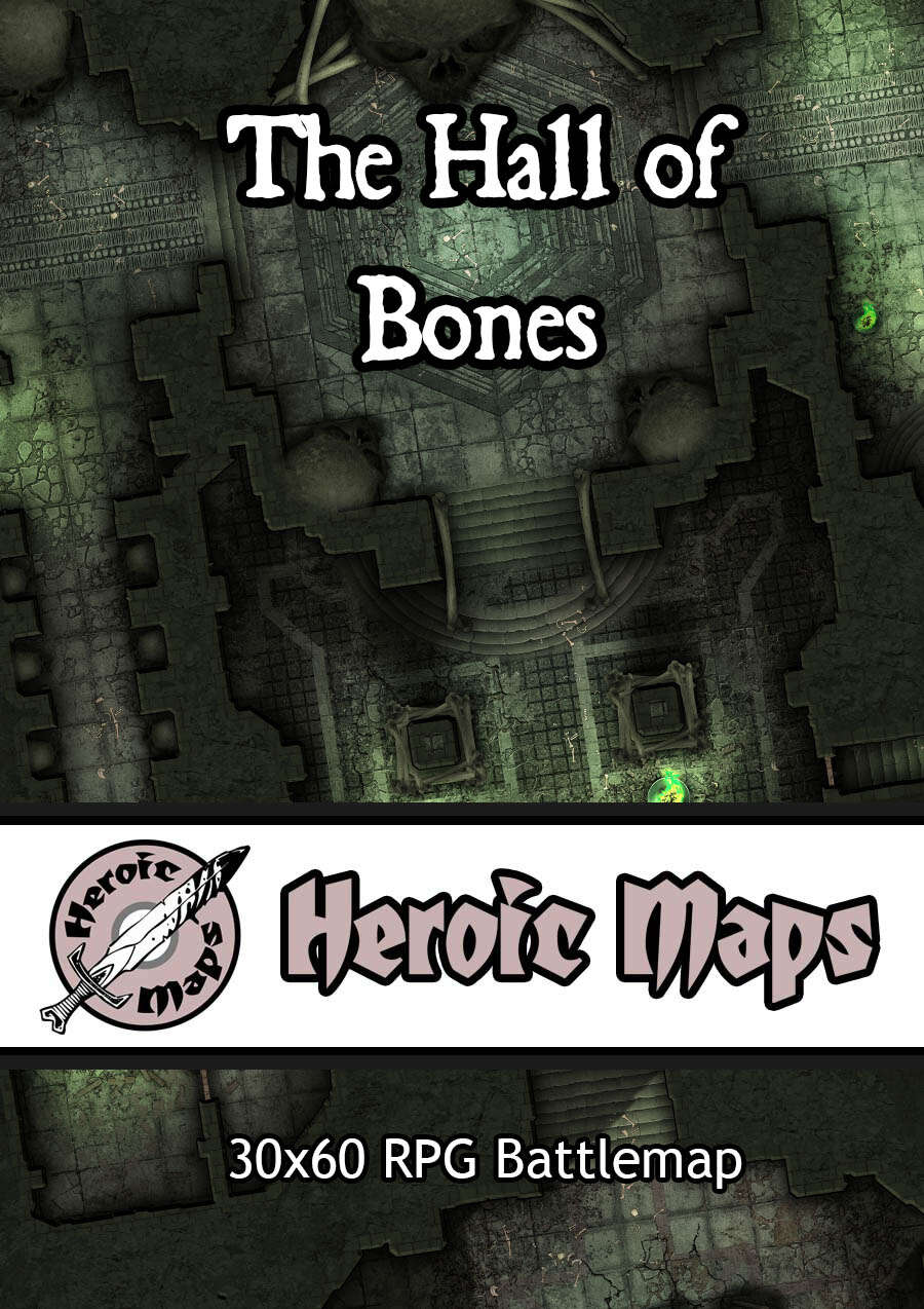 Heroic Maps - The Hall of Bones - Heroic Maps | Buildings | Caverns ...