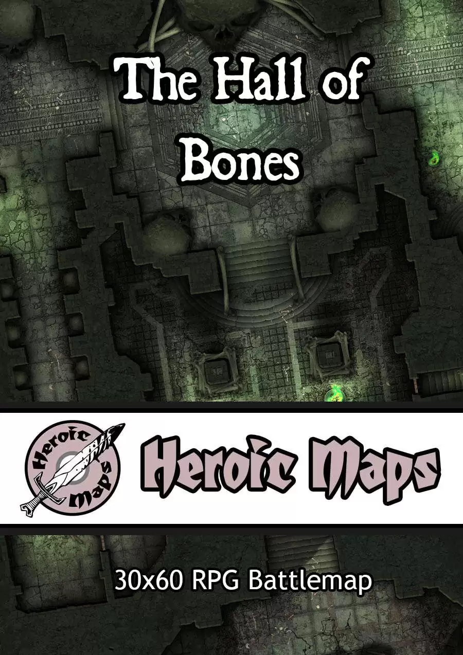 Heroic Maps - The Hall of Bones - Heroic Maps | Buildings | Caverns ...