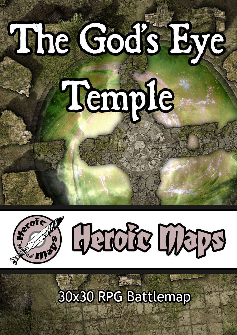 Heroic Maps - The God's Eye Temple - Heroic Maps | Buildings | Ruins ...
