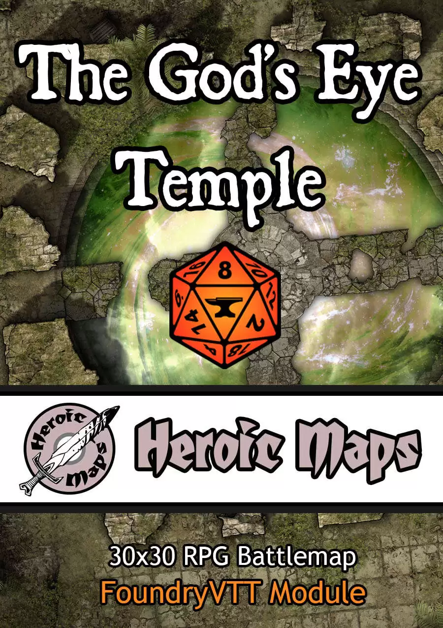 Heroic Maps - The God's Eye Temple Foundry VTT Module - Heroic Maps ...