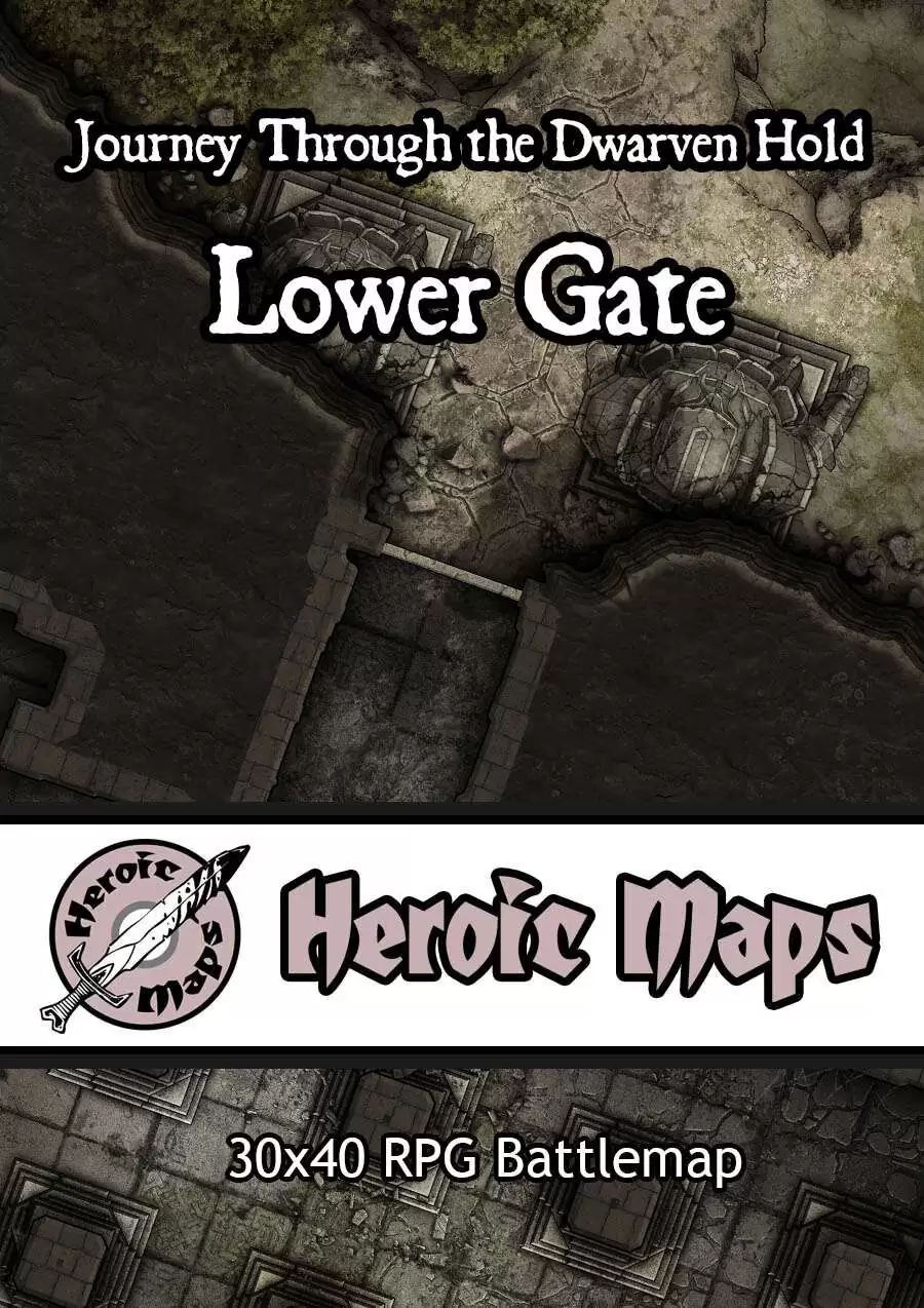 Heroic Maps - Journey Through the Dwarven Hold: Lower Gate - Heroic ...