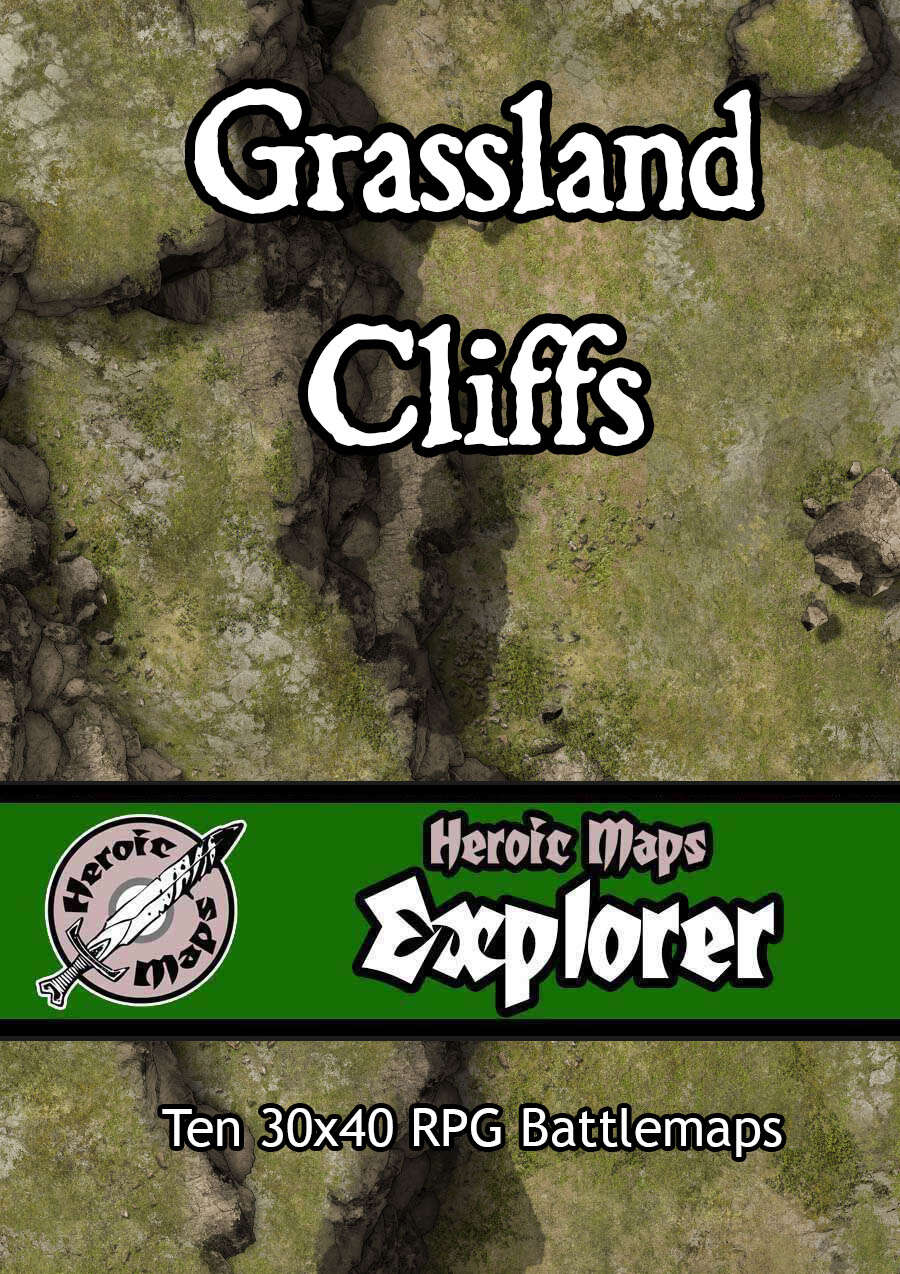 Heroic Maps - Explorer: Grassland Cliffs - Heroic Maps | Wilderness ...