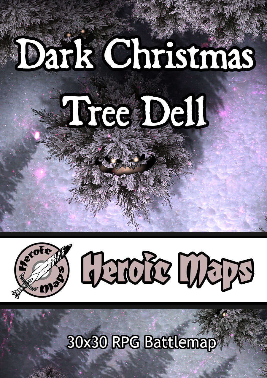 Heroic Maps - Dark Christmas Tree Dell - Heroic Maps | Buildings ...