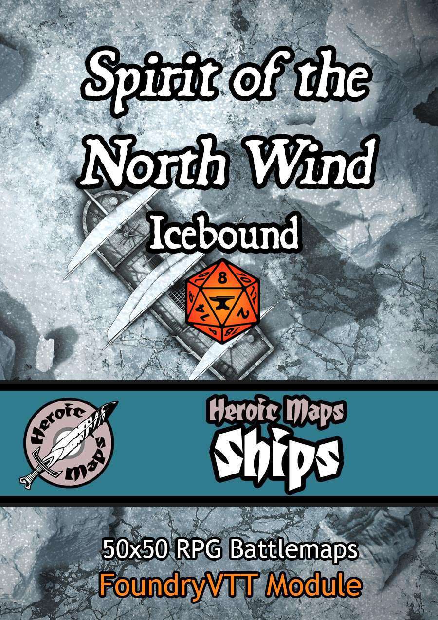 Heroic Maps - Ships: Spirit of the North Wind - Icebound Foundry VTT ...
