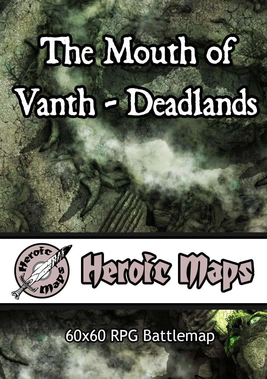 Heroic Maps - The Mouth of Vanth Deadlands - Heroic Maps | Dungeons ...