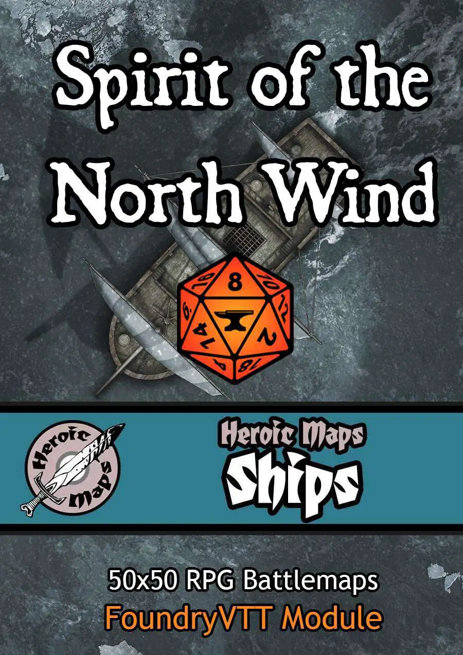 Heroic Maps - Ships: Spirit of the North Wind Foundry VTT Module ...