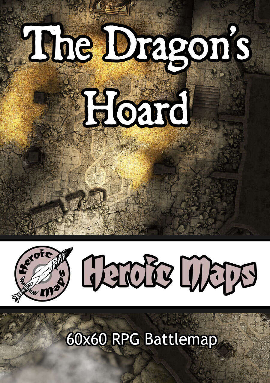 Heroic Maps - The Dragon's Hoard - Heroic Maps | Buildings | Caverns ...