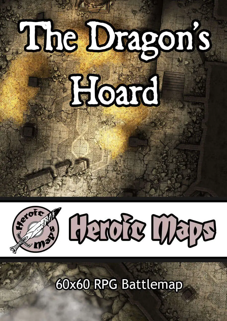 Heroic Maps - The Dragon's Hoard - Heroic Maps | Buildings | Caverns ...