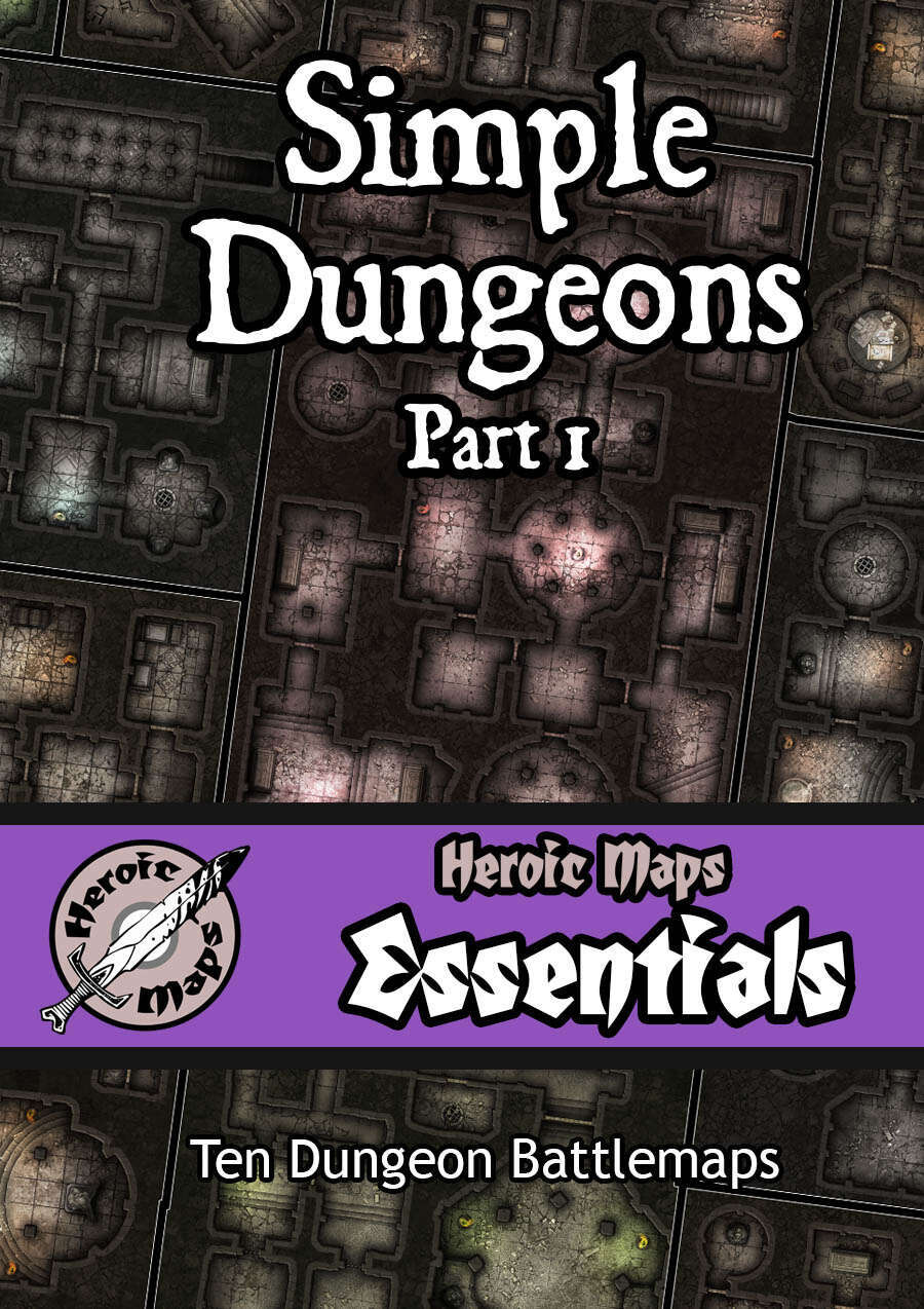 Heroic Maps - Essentials: Simple Dungeons Part 1 - Heroic Maps ...