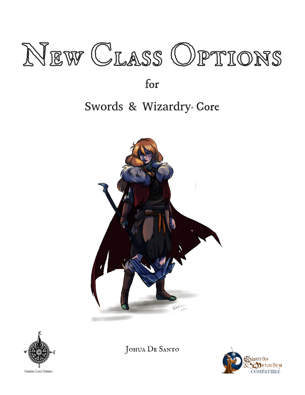 New Class Options - Genius Loci Games | DriveThruRPG