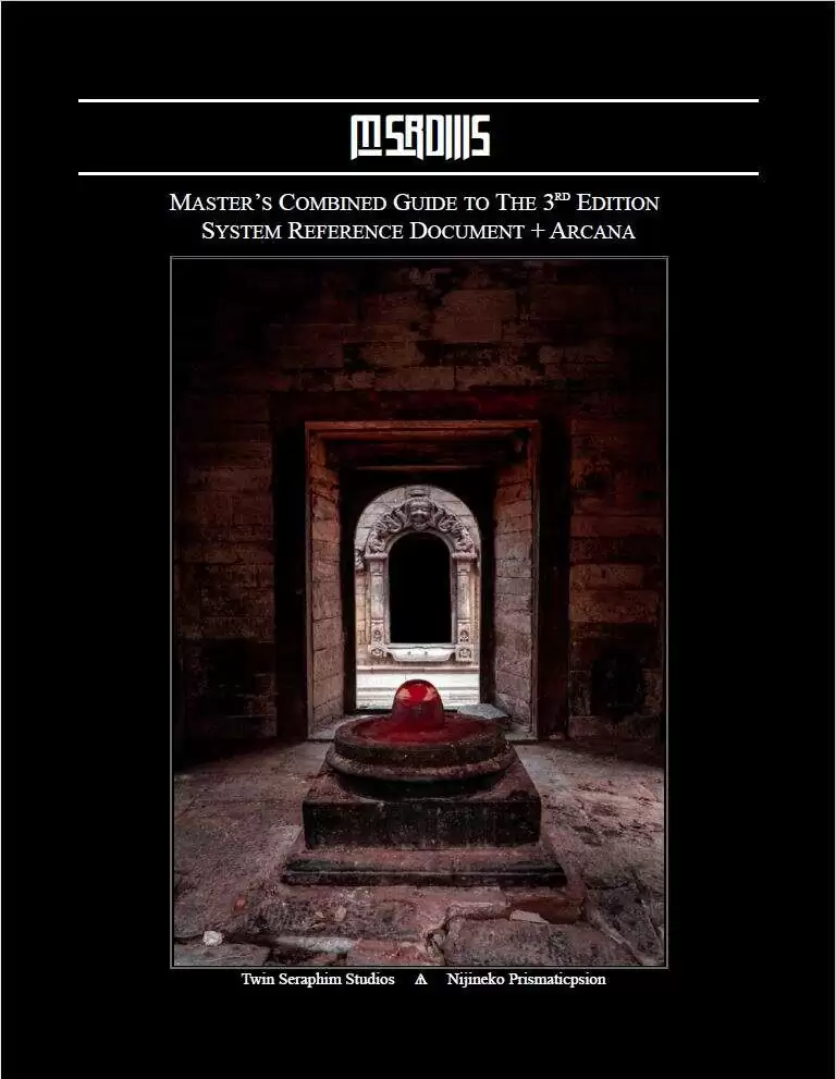 Master's Combined Guide to the 3rd Edition System Reference Document ...