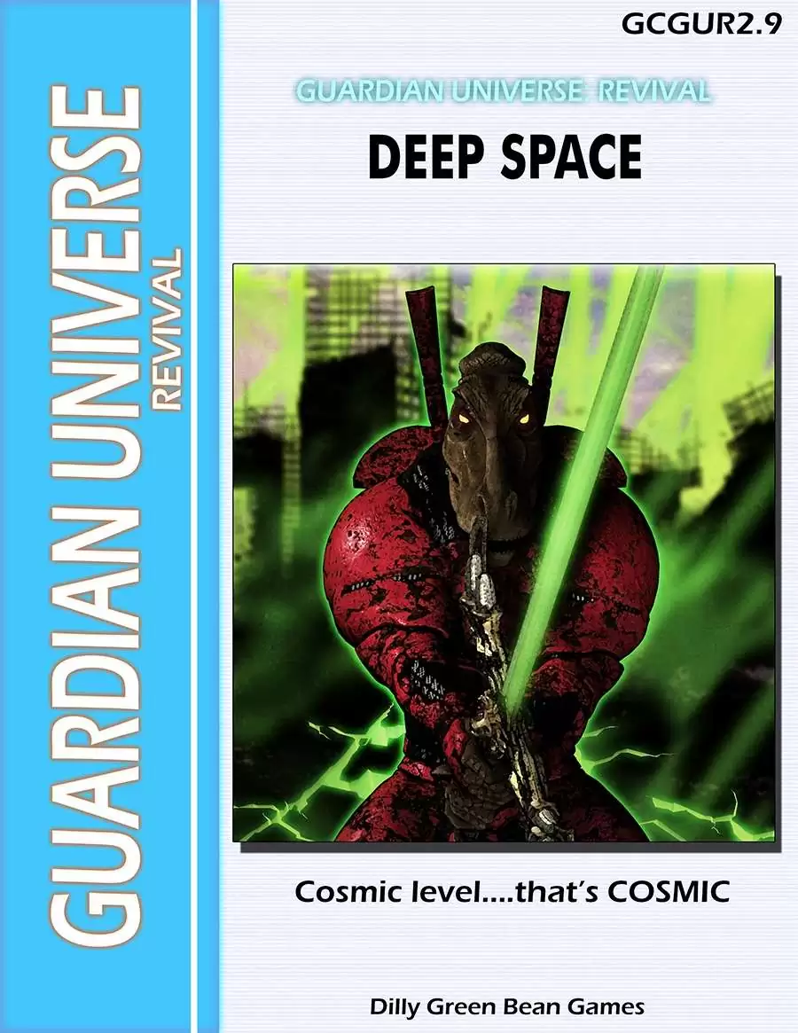 (G-Core) Guardian Universe: REVIVAL: Deep Space - Dilly Green Bean Games | G-Core | DriveThruRPG