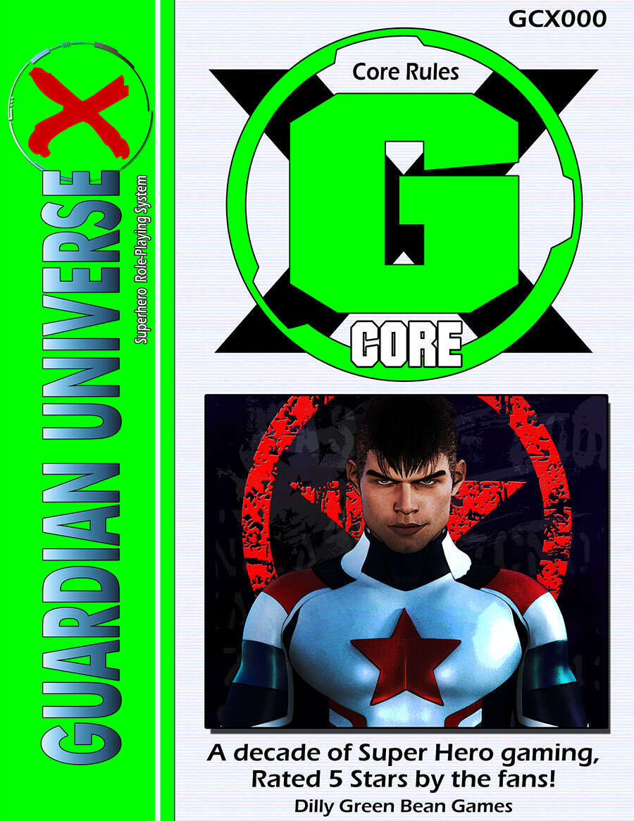 (G-Core) G-Core X Super Hero Role-Playing System - Dilly Green Bean ...