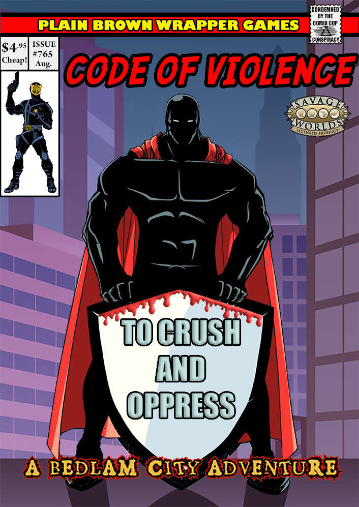 Code of Violence - Plain Brown Wrapper Games | DriveThruRPG