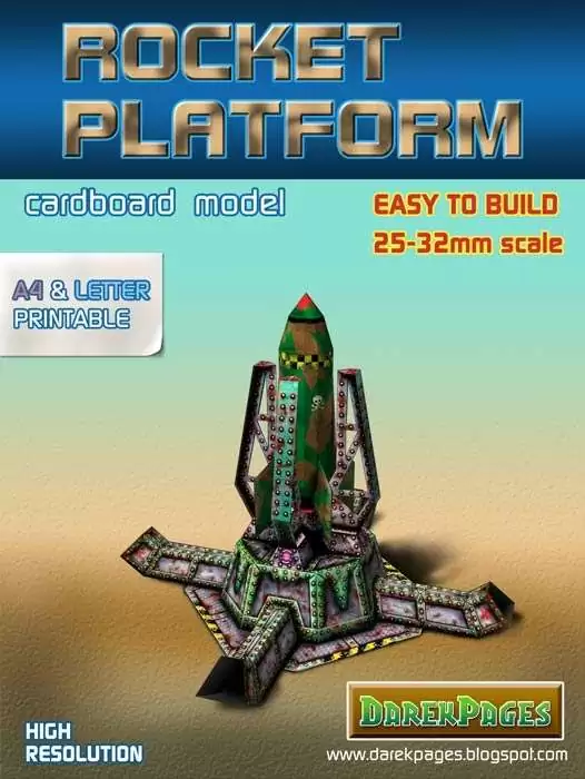 Rocket Platform - DarekPages | DriveThruRPG