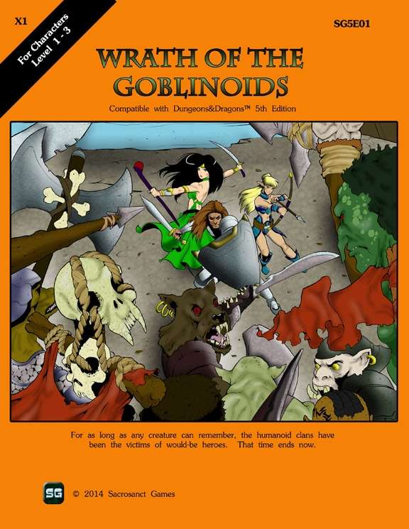 X1 Wrath of the Goblinoids [5e] - Izegrim Creations | DriveThruRPG