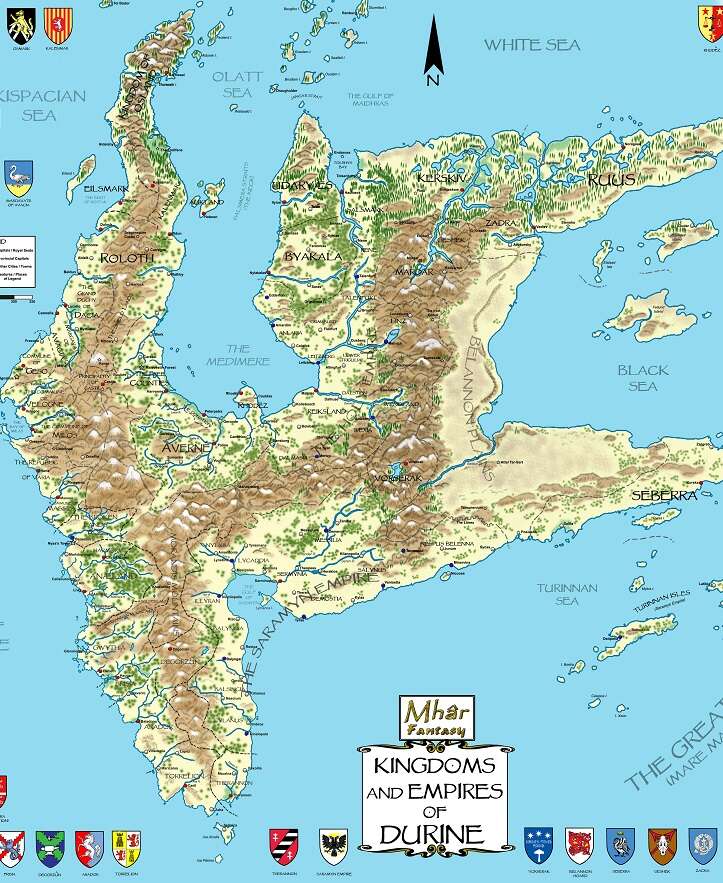 Durine Player Map - Fool's Moon Entertainment Inc. | Fool's Moon ...