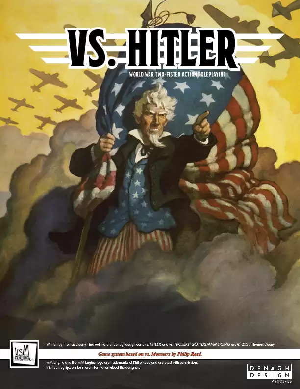 vs. HITLER - Denagh Design | DriveThruRPG