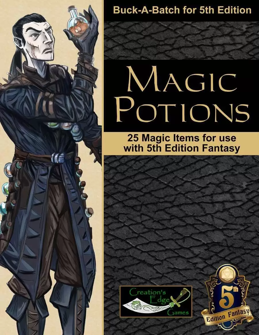 Magic Potions for 5th Edition Fantasy - Creation's Edge Games ...