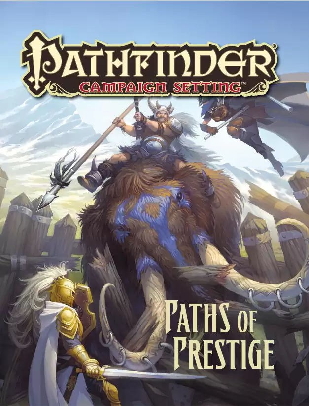 Pathfinder Campaign Setting: Paths of Prestige (PF1) - Paizo | DriveThruRPG