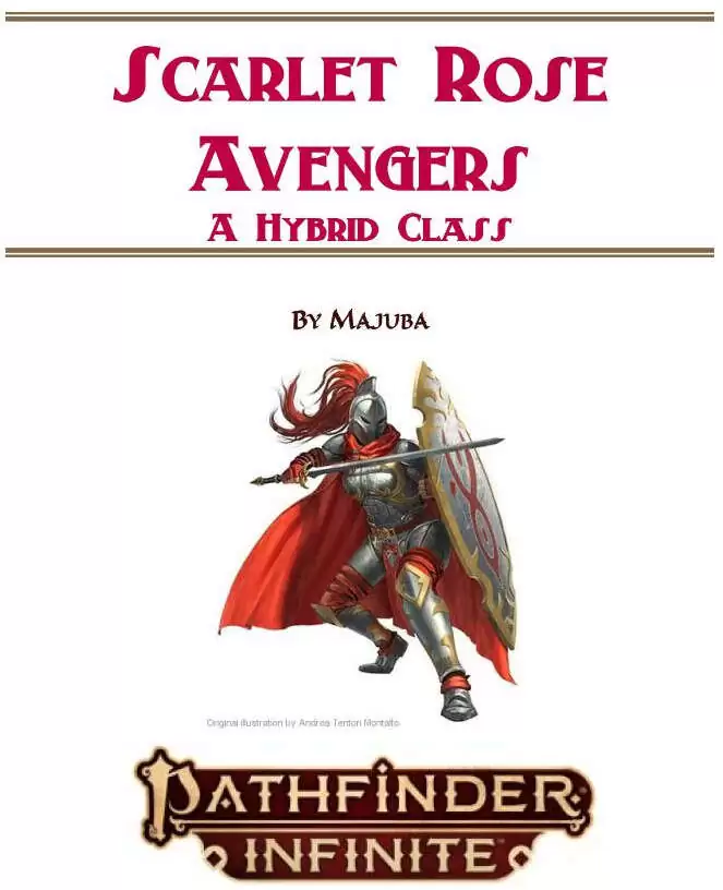 Scarlet Rose Avengers - Paizo | Pathfinder and Starfinder Infinite ...