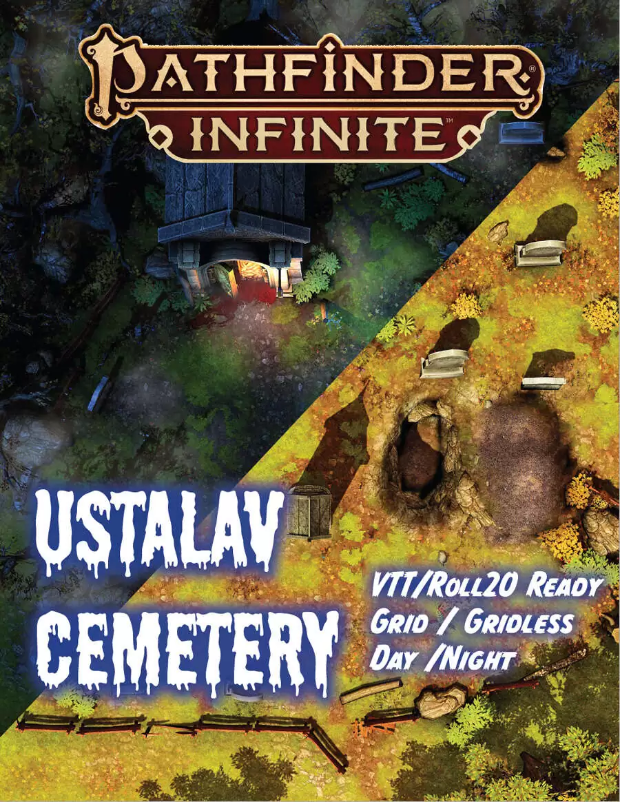 Ustalav Cemetery - Paizo | Pathfinder and Starfinder Infinite | DriveThruRPG