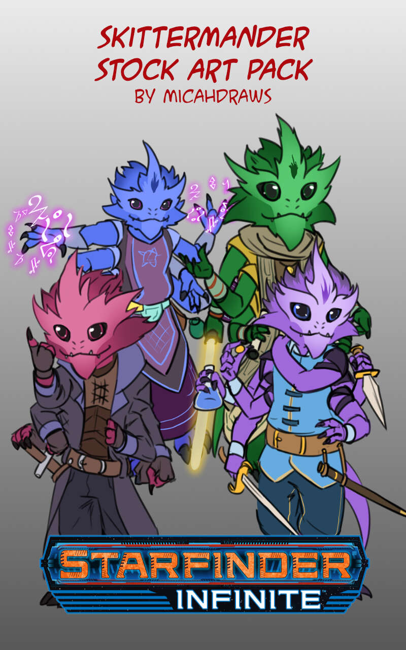 Skittermander Stock Art Pack - Paizo | Pathfinder and Starfinder ...