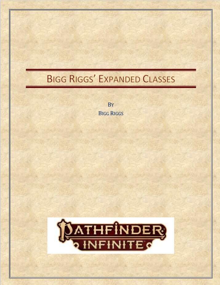 Pathfinder Classes