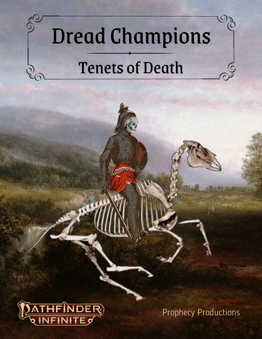 Dread Champions - Tenets of Death - iRPGdb