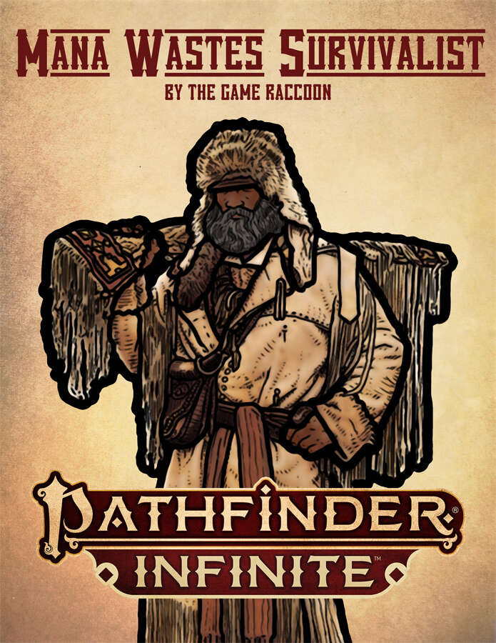 Mana Wastes Survivalist Stock Art - Paizo | Pathfinder and Starfinder ...