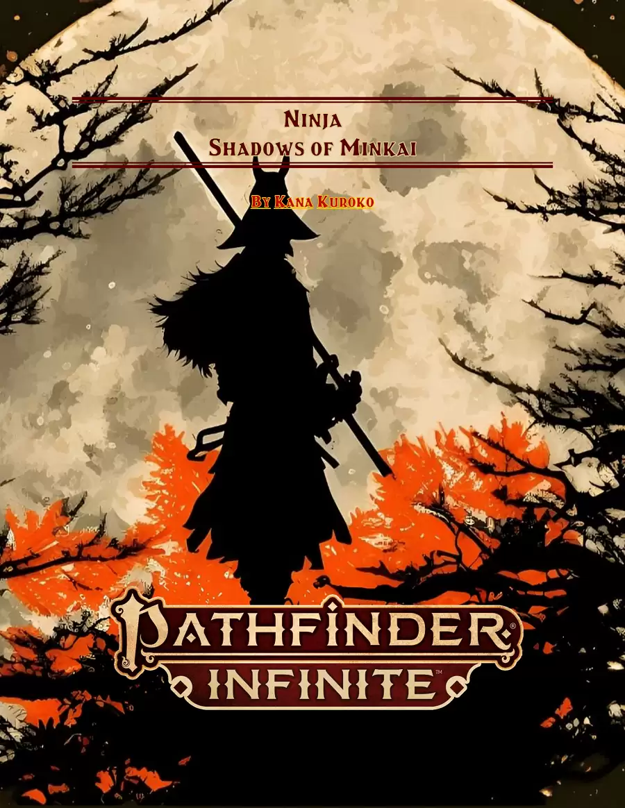 New Class: Ninja - Paizo | Pathfinder and Starfinder Infinite ...