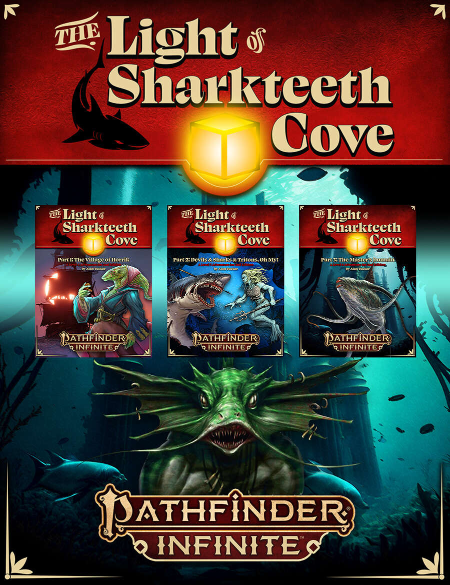 The Light of Sharkteeth Cove [BUNDLE] - Paizo | Pathfinder and ...