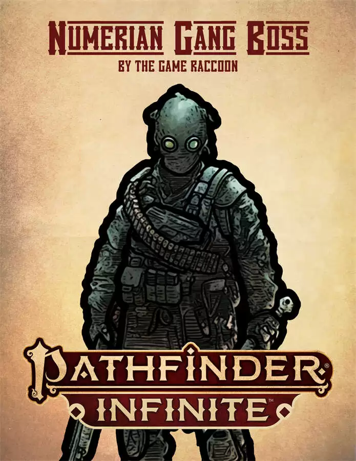 Numerian Gang Boss Stock Art - Paizo | Pathfinder and Starfinder ...