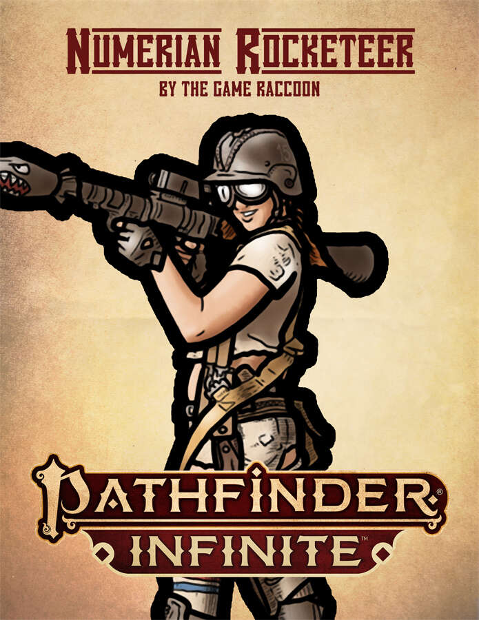 Numerian Rocketeer Stock Art - Paizo | Pathfinder and Starfinder ...