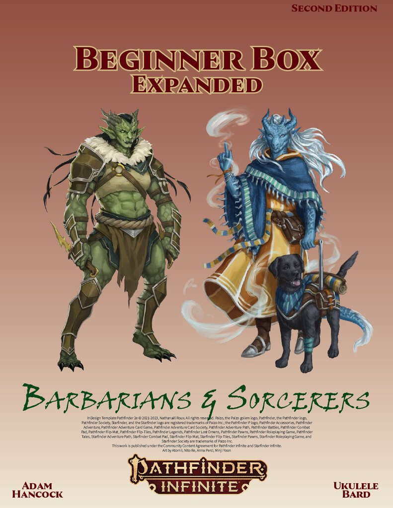 Beginner Box Expanded: Barbarians and Sorcerers - Paizo | Pathfinder ...