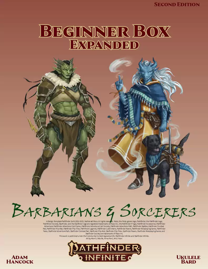 Beginner Box Expanded: Barbarians and Sorcerers - Paizo | Pathfinder ...