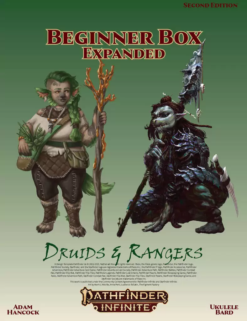 Beginner Box Expanded: Druids and Rangers - Paizo | Pathfinder and ...