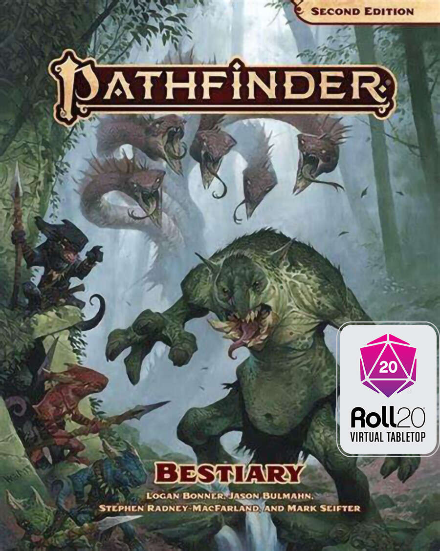 Pathfinder Bestiary | Roll20 VTT - Paizo | DriveThruRPG